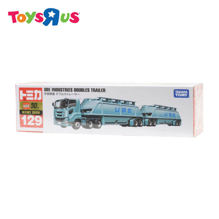 Tomica No. 129 Ube Industries Doubles Trailer | Lazada PH