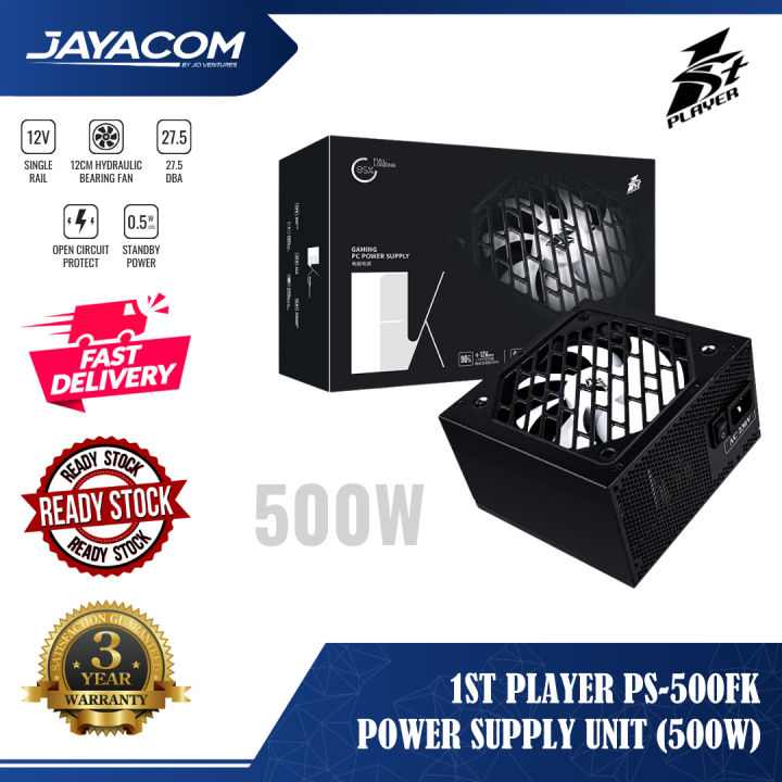 1st Player PS-500FK Power Supply Unit PSU (500W) | Lazada