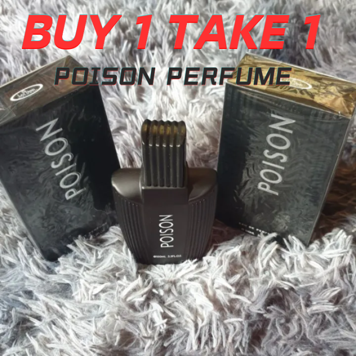 『Buy 1 Take 1』POISON Perfume Spray for Men Long-Lasting Fragrance Eau De Parfum 100ML | Lazada PH