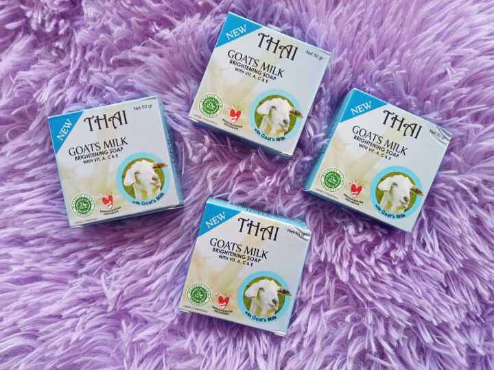 SABUN THAI GOAST MILK BRIGHTENING SOAP ORIGINAL 50gr | Lazada Indonesia