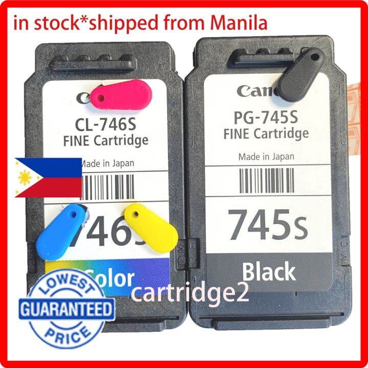 Canon PG-745 CL-746 Genuine Ink Cartridge 745 746 Refillable CISS for ...