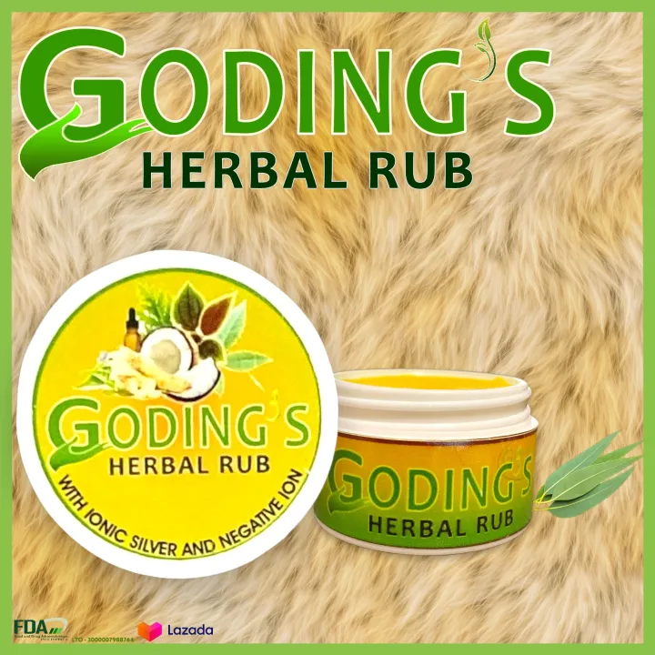 Authentic Goding's Herbal Rub by Goding's Organic Insect Bites Pain ...