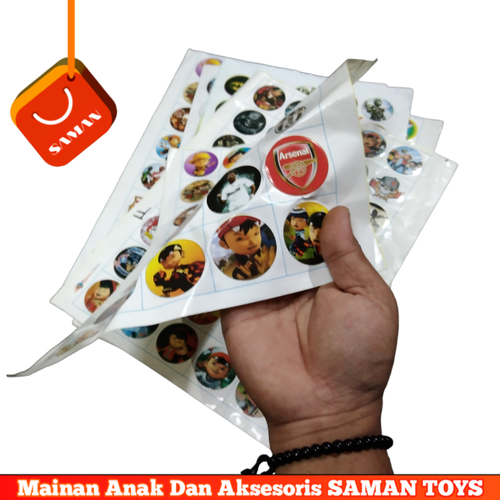 MAINAN TAZOS ISI 40 PCS, mainan keren tazos besi mainan anak ...
