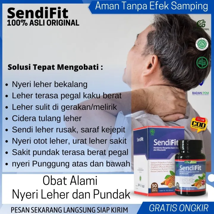 Obat Nyeri Leher dan Pundak dgn SENDIFIT Atasi Obat Nyeri Leher ...
