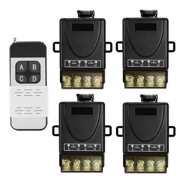 433Mhz High Power Wireless Remote Control Switch 220V 30A 1000M ...