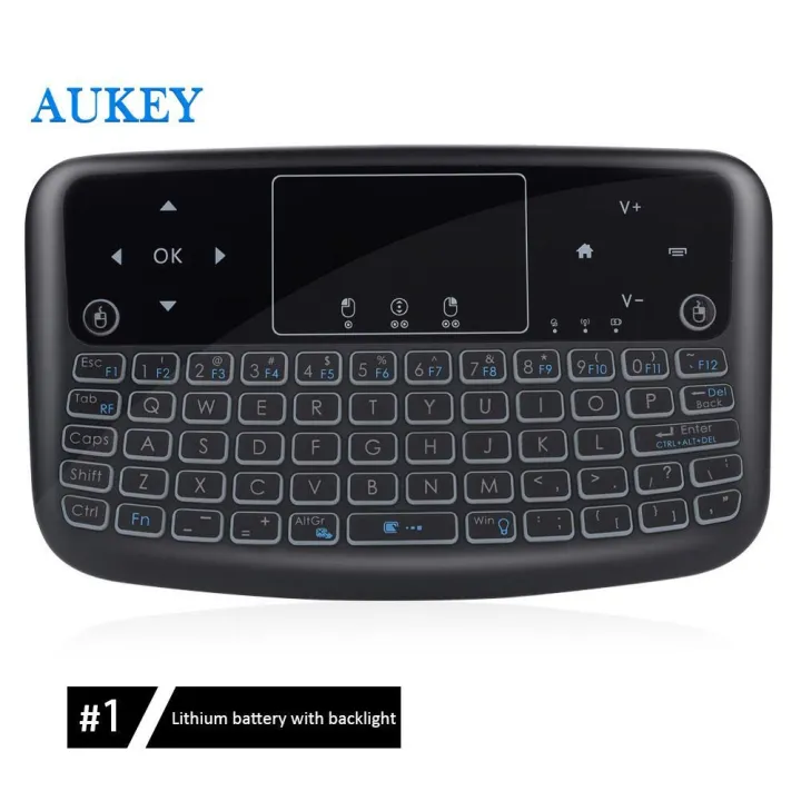 【Low Price Clearance】 Aukey Premium Portable Touchpad Wireless Keyboard ...