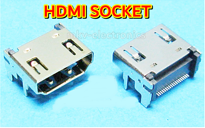 (1ชิ้น) HDMI , HDMI SOCKET , 19 PIN | Lazada.co.th