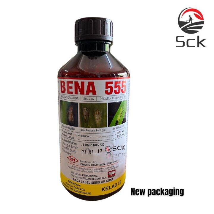 Bena 555 1Liter/Racun serangga/fenobucarb 50%/Bena Perang | Lazada