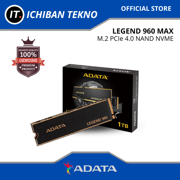ADATA LEGEND 960 Max M.2 SSD Storage | Lazada PH