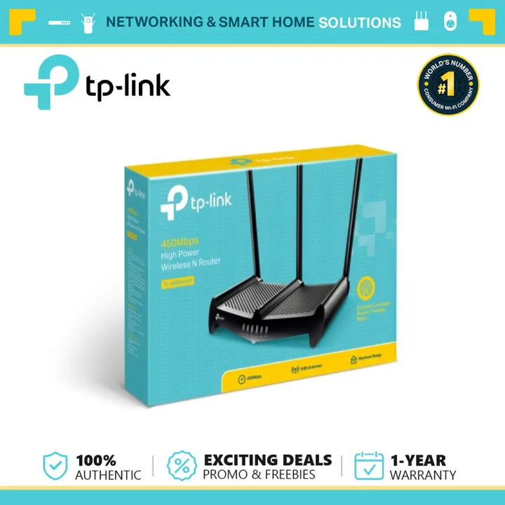 TP Link TL-WR941HP 450Mbps High Power Wireless N Router | Lazada PH