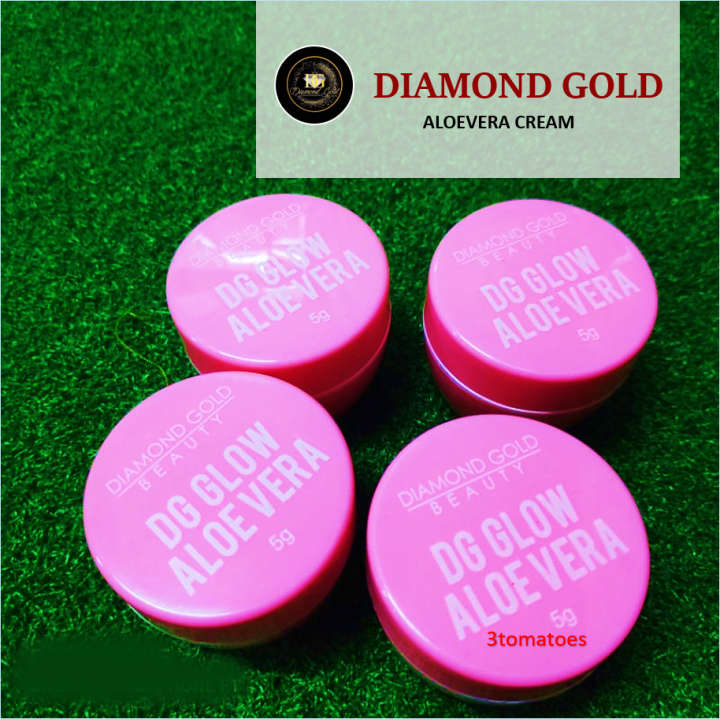 DIAMOND GOLD DG SKINCARE - TREATMENT ALOEVERA CREAM/ KRIM | Lazada