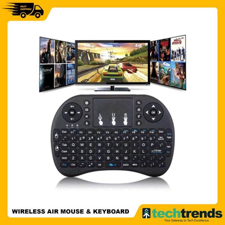 TTZ - Wireless Mini Keyboard 3-color Backlight Mini Keyboard, Portable ...