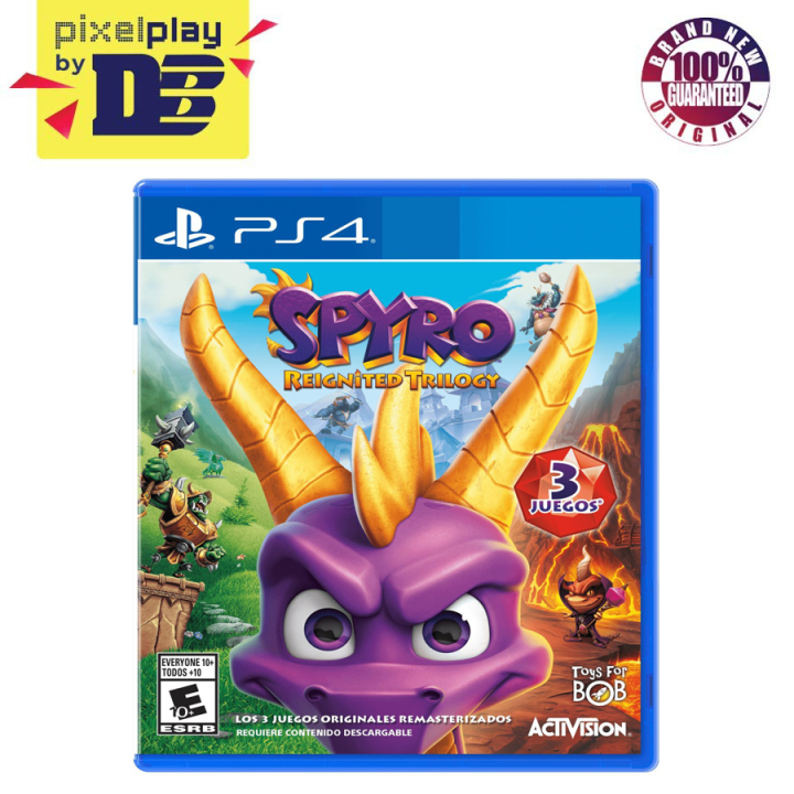 PS4 Spyro Reignited Trilogy All (SP COVER) | Lazada PH