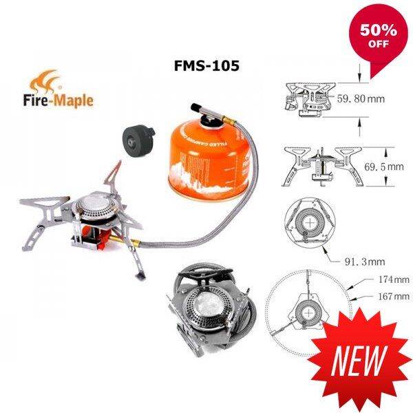 Firemaple เตาแก๊ส เดินป่า แค้มปิ้ง รุ่น FMS-105 | Lazada.co.th