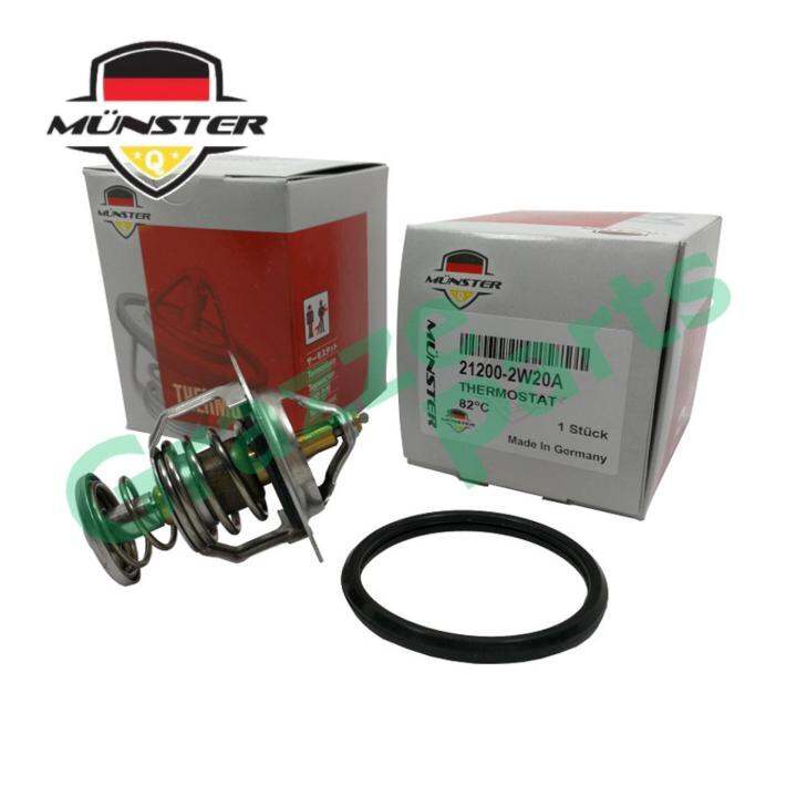 Münster Coolant Thermostat + Sealing Ring for 21200-2W20A Nissan URVAN ...