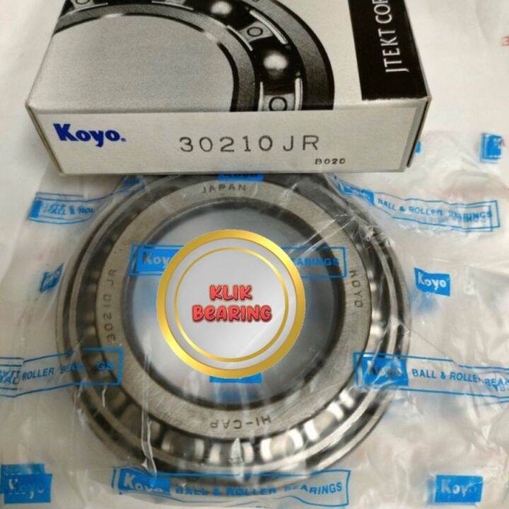 Laher Bearing Roda Depan Dalam PS100 30210 KOYO 30210JR (ID 50mm, OD ...
