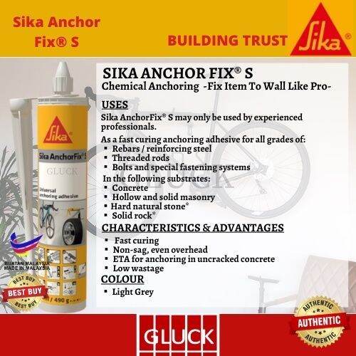 Sika AnchorFix-S Fast Curing Anchoring Adhesive 300ml | Lazada