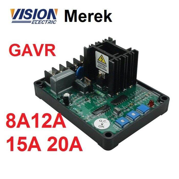 GAVR AVR Universal Genset CF Voltage Stabilizer 8A 12A 15A 20A Listrik ...