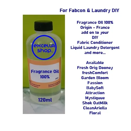 SCENT PURE for DIY Fabcon, Laundry Detergent, Fabric Spray etc ...