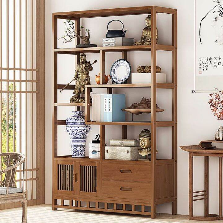Chinese Style Stante For Display Tea Cabinet bookcases shelving cabinet ...