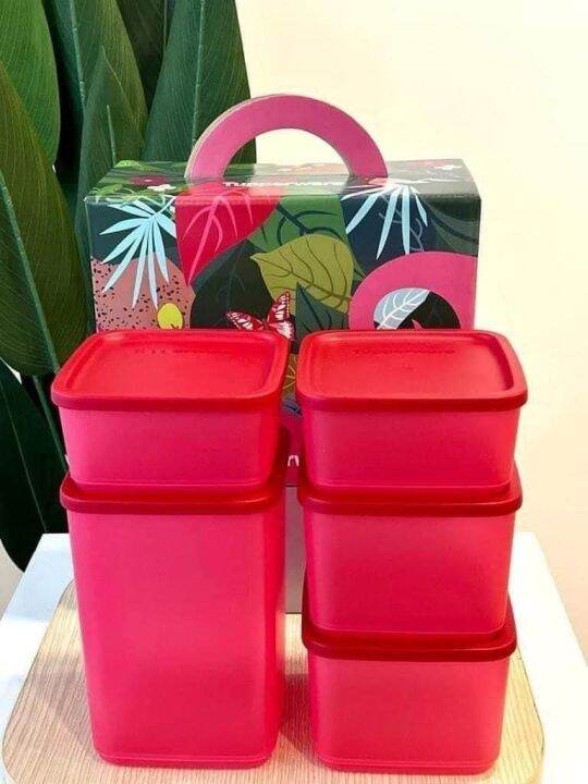 Tupperware So Fresh Set with Gift Box (5pcs) / Container/ Airtight ...