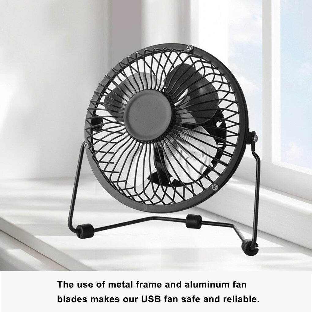 พัดลมUSB ตั้งโต๊ะ พัดลม พัดลมเงียบพกพา Fan, 4 inch mini fan, USB fan ...