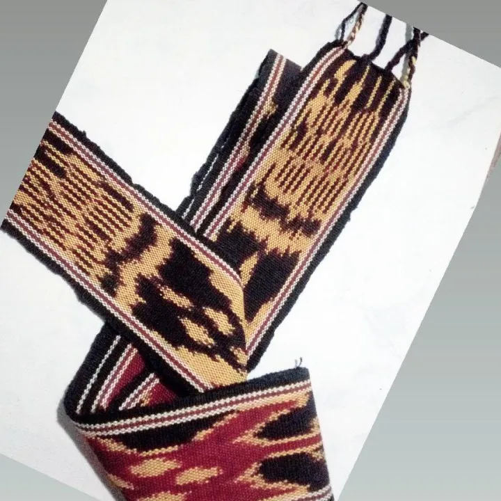 Syal tenun ikat kepala motif dayak | Lazada Indonesia