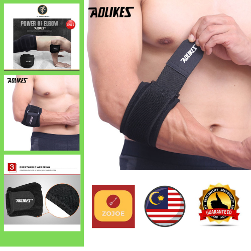 Adjustbale Tennis Elbow Support Guard Pads Golfer's Strap Elbow Lateral ...