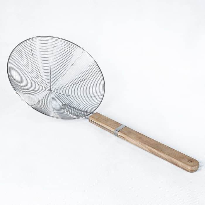 Saringan Jaring Serokan Gorengan Stainless Parabola 28cm | Lazada Indonesia