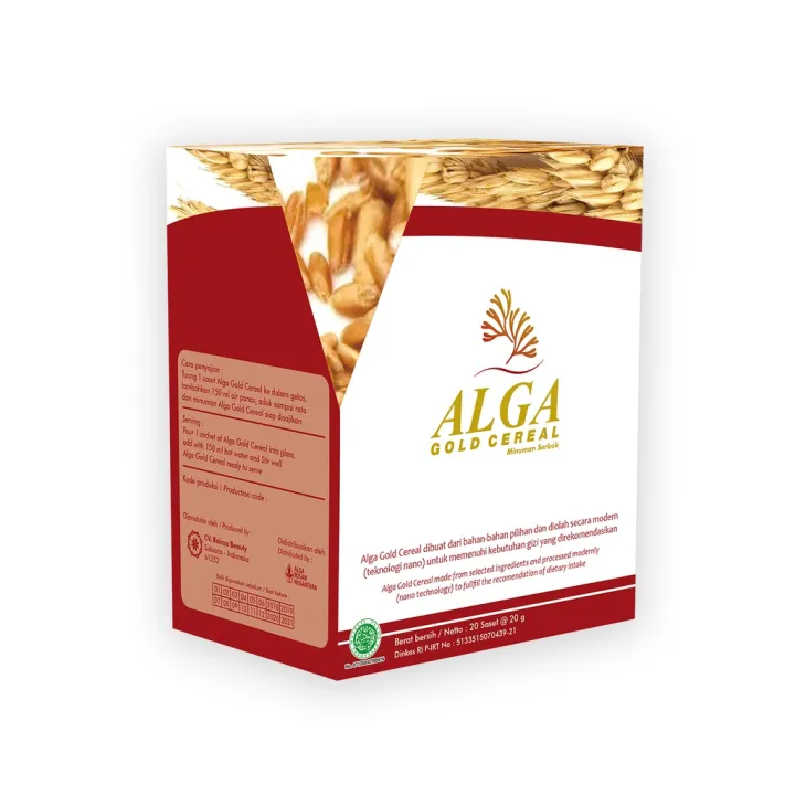 Sereal Oats Terbaru ALGA GOLD AG Rasa Coklat Kaya Nutrisi dan Serat ...