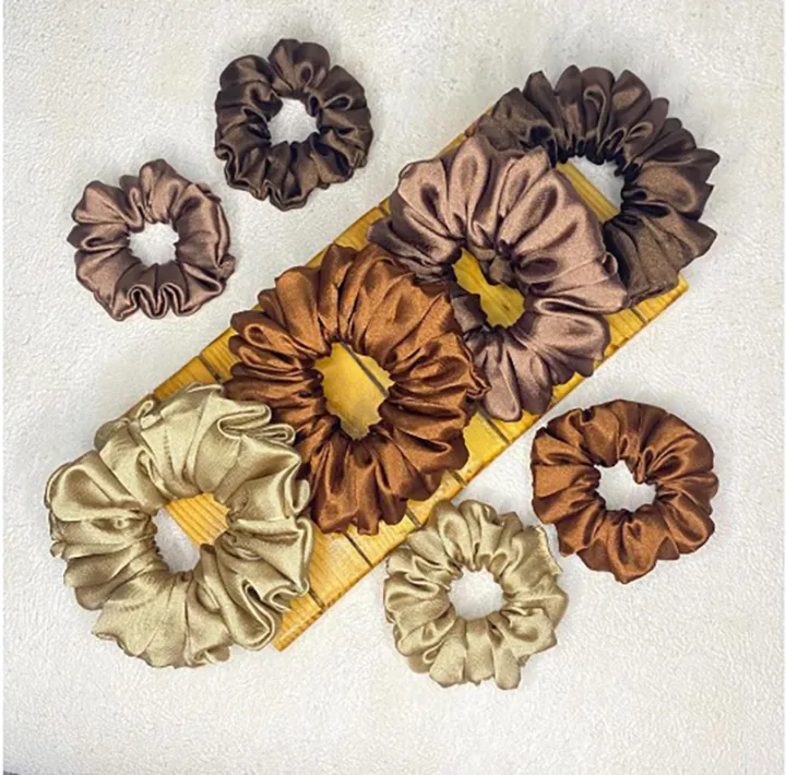 Scrunchie Cepol / Kunciran Rambut Wanita / Kuncir Hijab Jilbab Kain ...