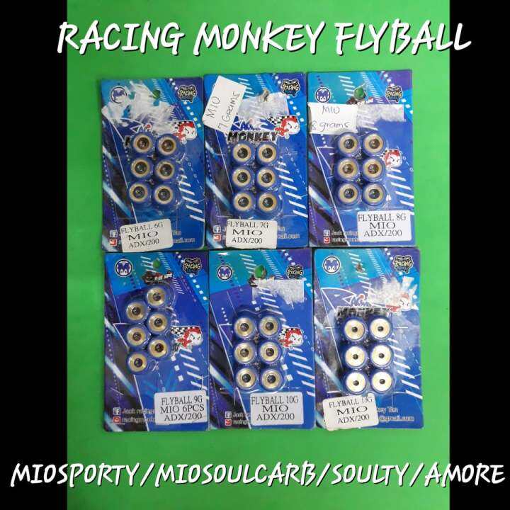 [top1motor] RACING MONKEY FLYBALL SIZE : 6G,7G,8G,9G,10G,11G MODEL ...
