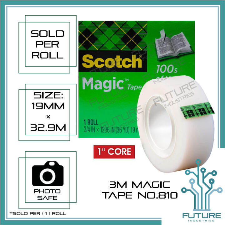 Tape Magic 3M #810 Original 3M Scotch Tape Invisible Tape Matte Finish ...