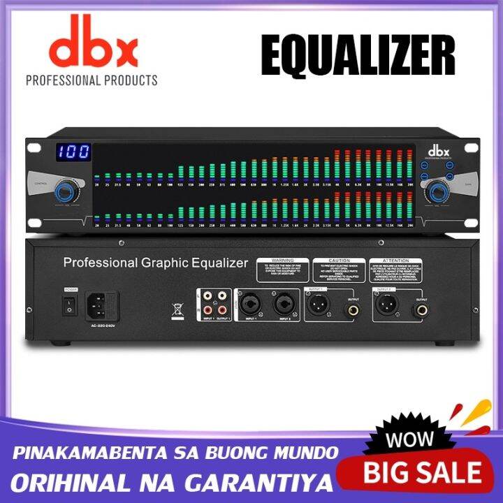 【COD】 DBX 2231-PRO Equalizer Digital EQ LCD 2-layer 37-segment na ...