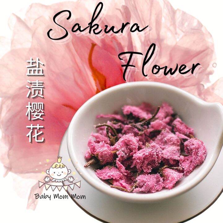 Dried Edible Salted Sakura Flower Cherry Blossom , 盐渍樱花, Dried Edible ...