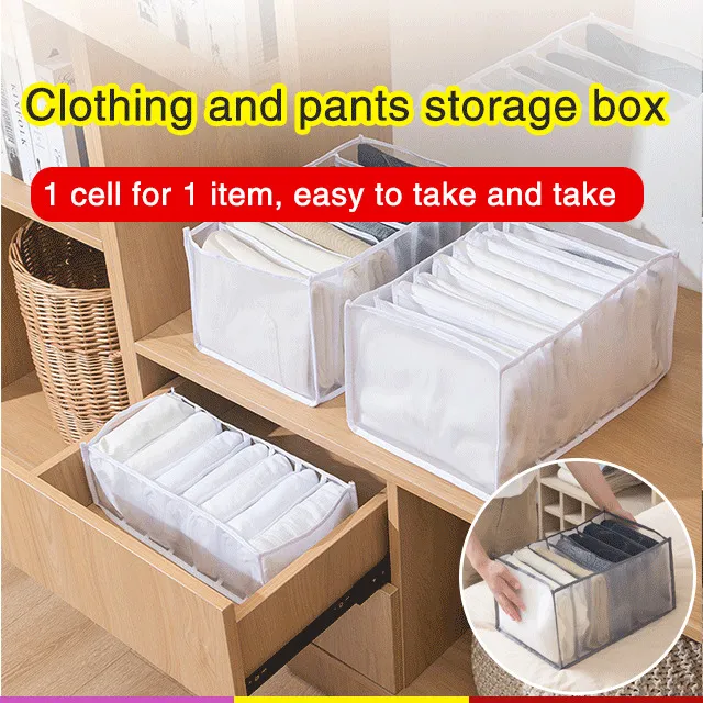 Lonice Store Protable Clothes and Pants Storage Box Wardrobe Drawer ...