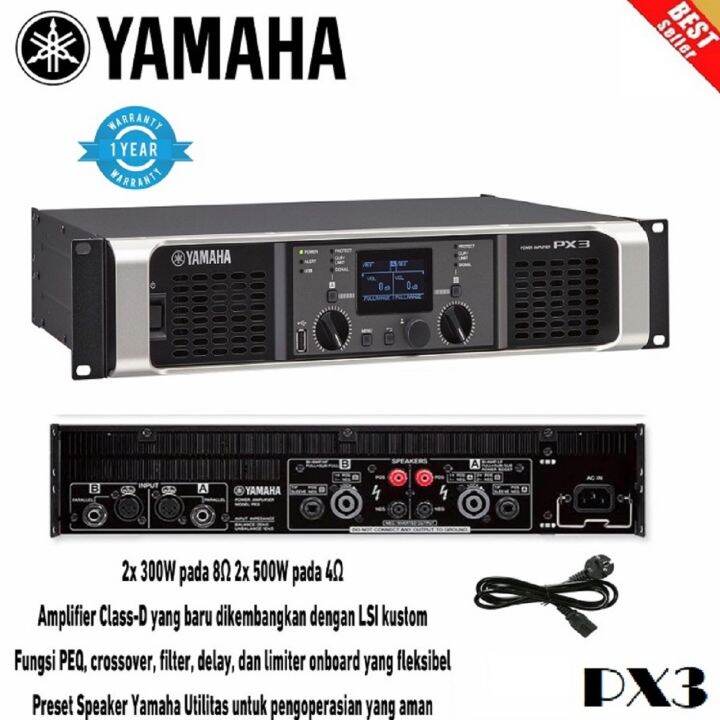 Yamaha PX3 / PX-3 / PX 3 Power Amplifier ORIGINAL | Lazada Indonesia