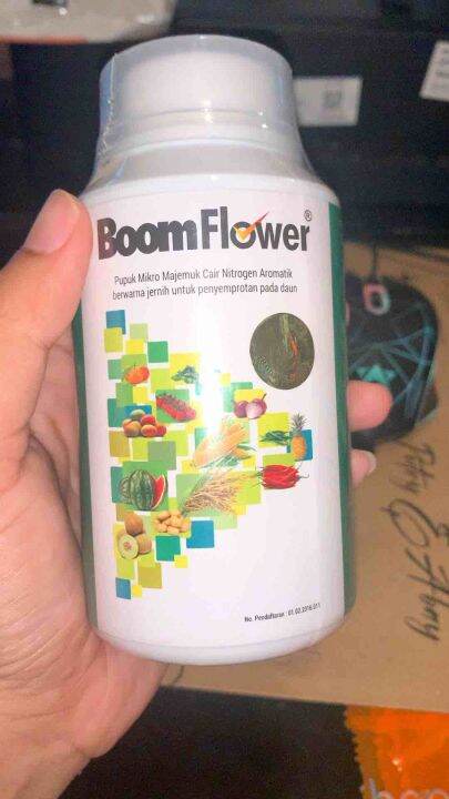 BOOM FLOWER 250ml PUPUK MIKRO MAJEMUK CAIR NITTOGEN ATOMATIK UNTUK ...