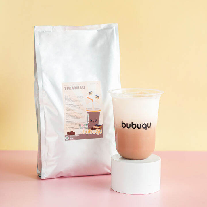 1kg Bubuqu Tiramisu Powder Drink - Bubuk Minuman Kue Tiramisu | Lazada ...