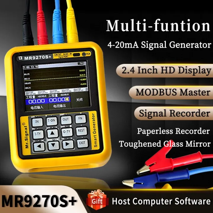MR9270S+ Hart 4-20Ma Signal Generator Calibration Current Voltage PT100 Thermocouple Pressure ...