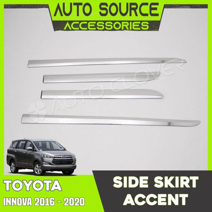 Toyota Innova Side Skirt Accent 2016 2017 2018 2019 2020 | Lazada PH
