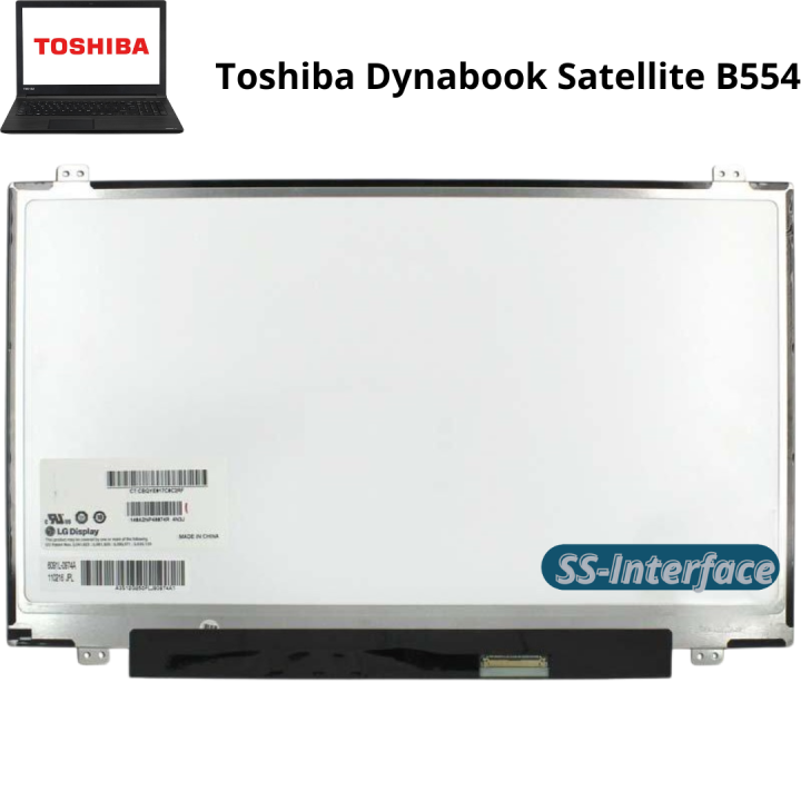 Layar Panel Monitor LCD laptop Toshiba Dynabook Satellite B554 notebook | Lazada Indonesia