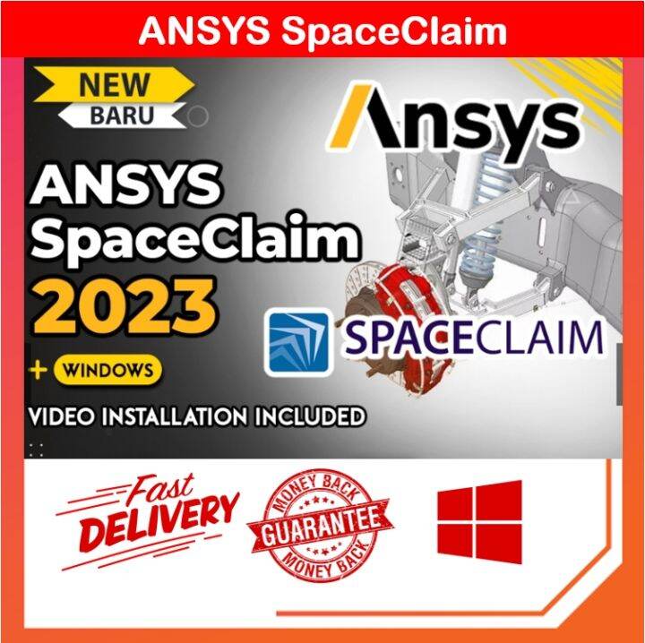 ANSYS SpaceClaim 2023 | Lifetime For Windows | Full Version [ Sent email only ] | Lazada.co.th
