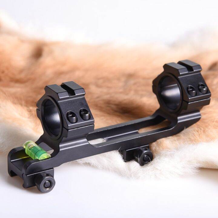 Accurate Bule Level Scope Mount One Piece Double Rings Mount Fits 25.4 ...