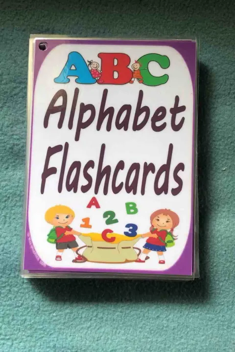 Alphabet Flashcards 26 letters laminated | Lazada PH