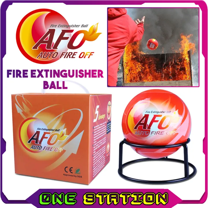 Fire Ball AFO Auto Fire Off Fire Extinguisher Ball 0.5KG / 1.3KG Bola ...