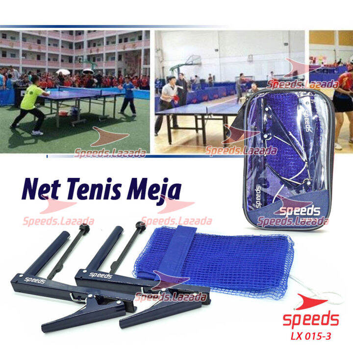 Tiang Net Jaring SPEEDS Pingpong Ping Pong Tenis Meja Tarik Model Japit 160c 015-03 | Lazada ...