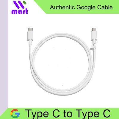 Authentic Original Google USB C to USB C Cable - White (1 metre / 2 metre) | Lazada
