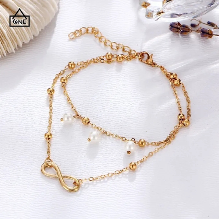 Fashion Women's Chain Simple Barefoot Crochet Sandal Foot Accessories ...