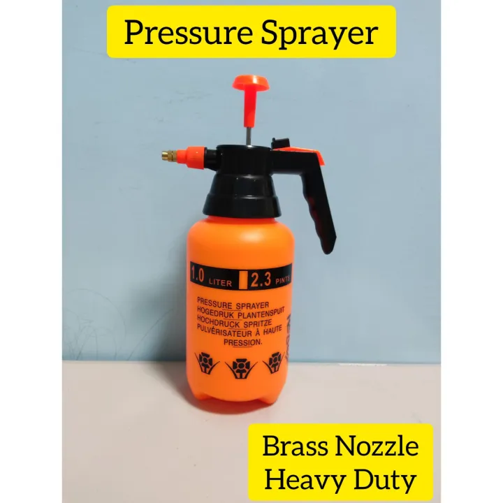 Sprayer 1 liter Pump Sprayer Pressure Sprayer Adjustable Solid Brass ...